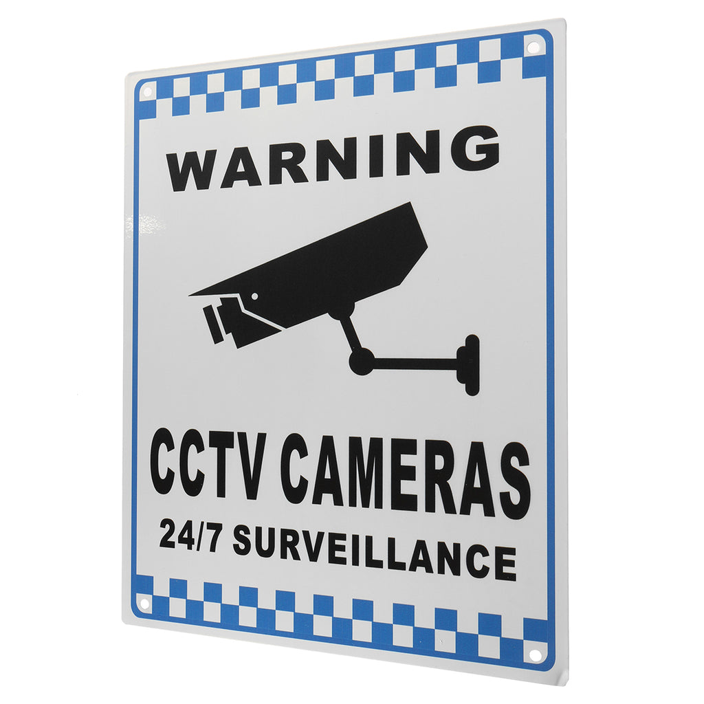CCTV Warning Sign Security Video Surveillance Camera Safety Sign Refla ...