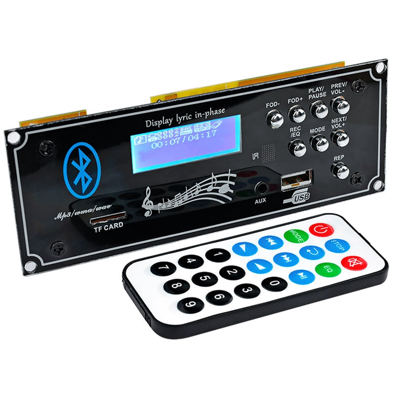 2.1 Bluetooth Car Decoder Board MP3 Player Decoding Module with USB Au ...