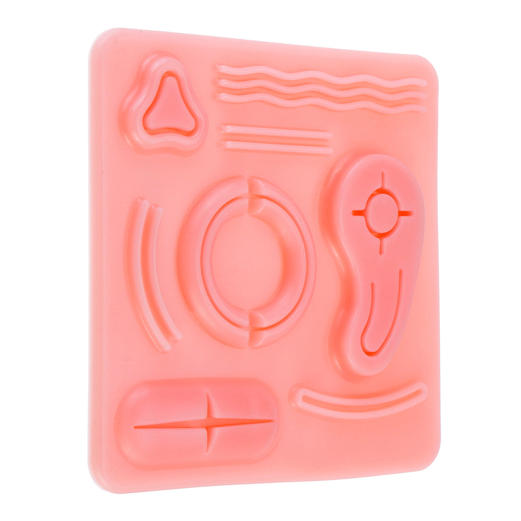 Medical Suture Training Kit Human Traumatic Skin Model Suturing Practi ...