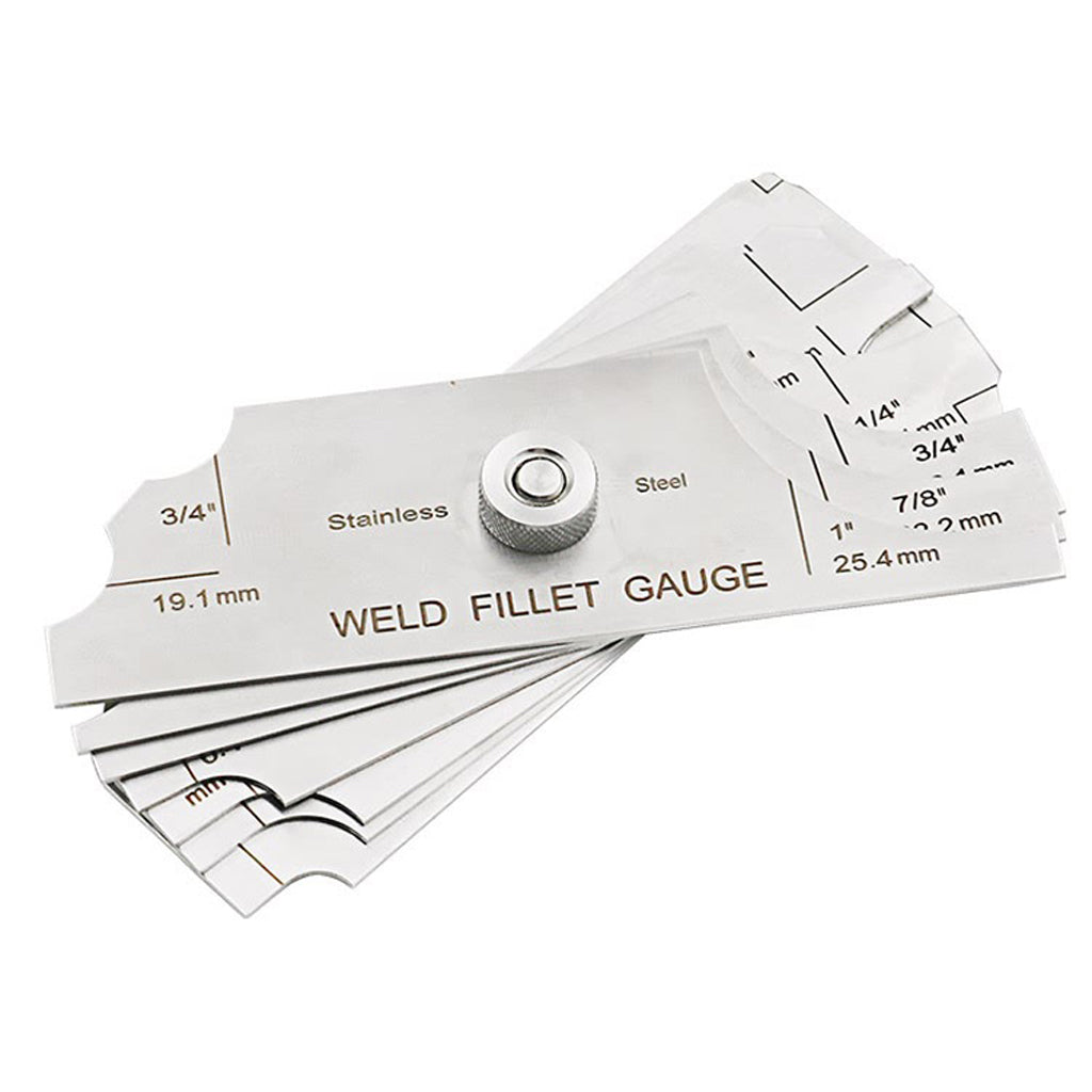 7piece Weld Fillet Gauge Set Welding Inspection Test Ulnar Metric & In ...