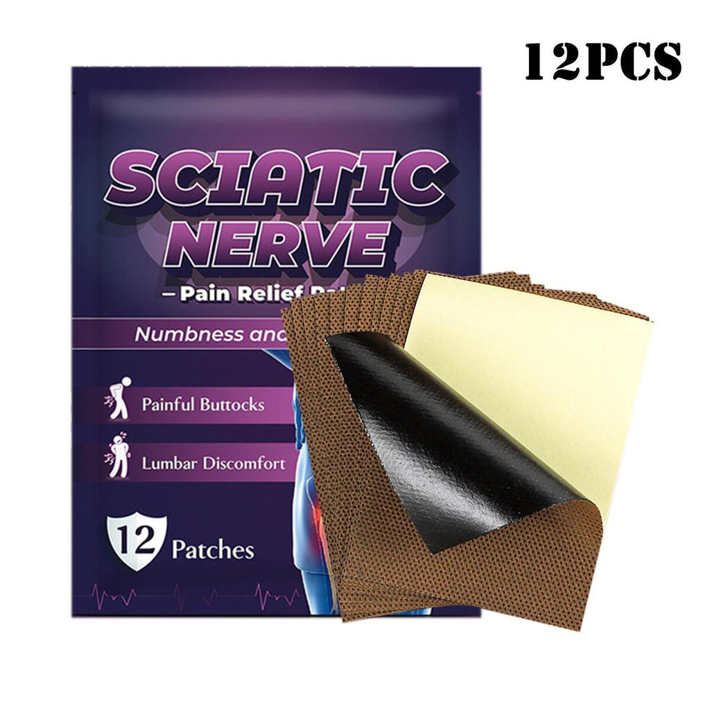 Sciatica Pain Relief Patch Hip Joint Treatment Piriformis Muscle Herba ...