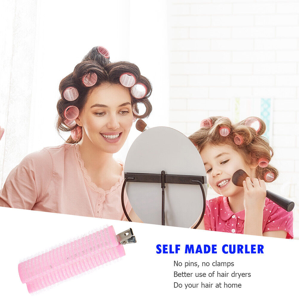 Sponge Curling Clip Air Bangs Curls Easy Twist Rollers Curling Device ...