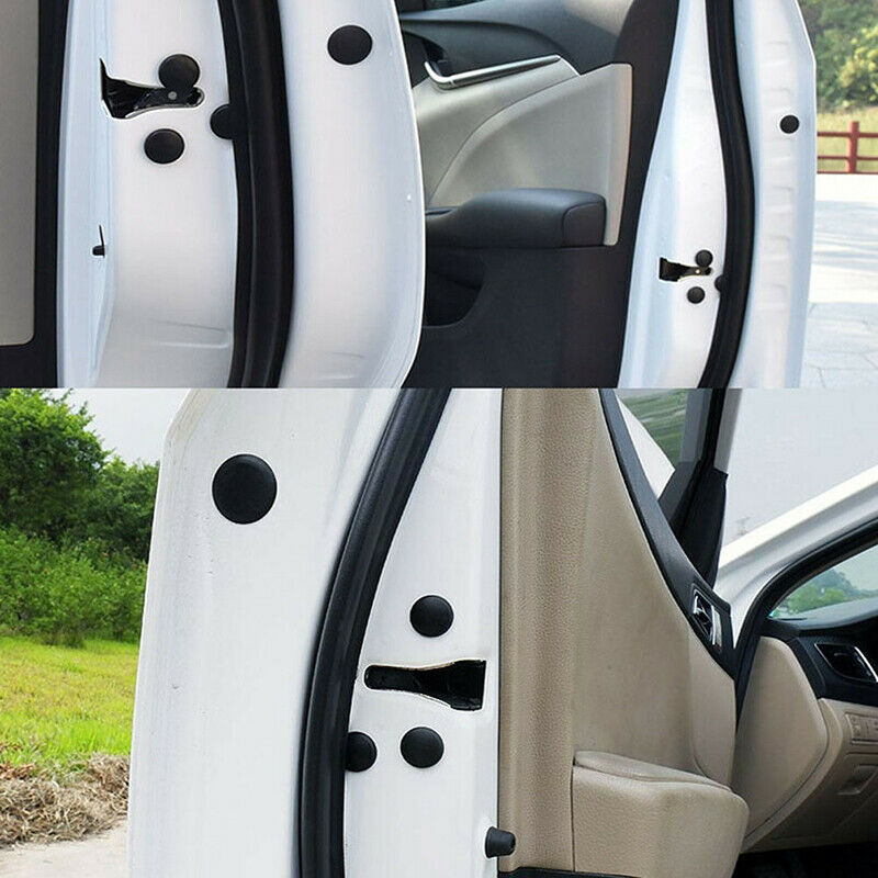12x Universal Car Auto Interior Door Lock Screw Protector Cover Cap Tr ...