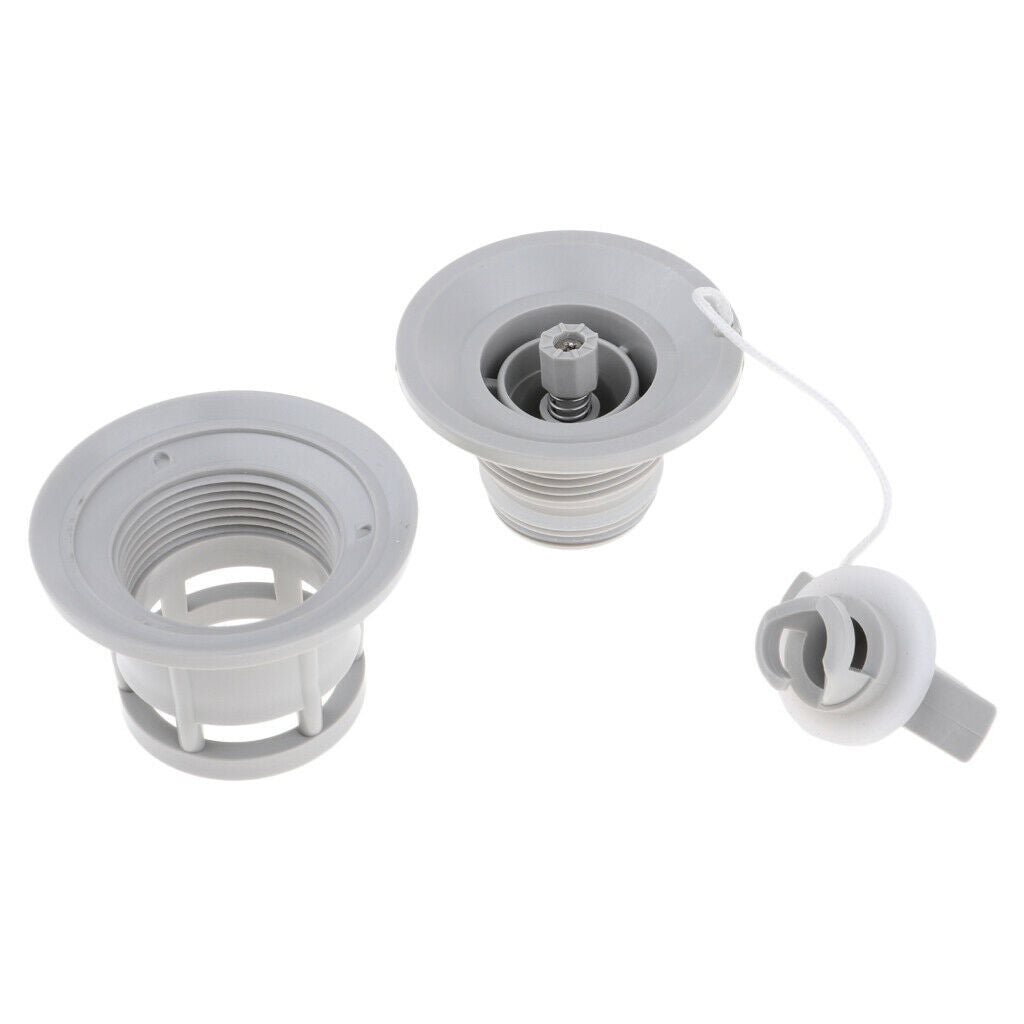 6 Holes Inflatables Kayak Air Valve Boats Dinghy Raft Replacement Kit ...