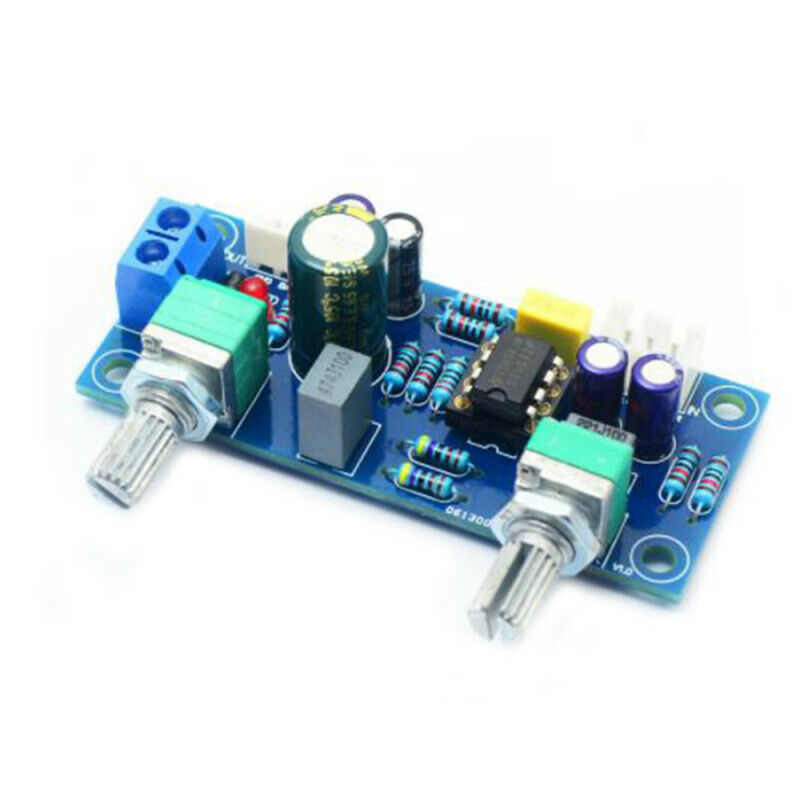 Single-Current Low Pass Filter Preamplifier Single Power Amplifier DIY ...