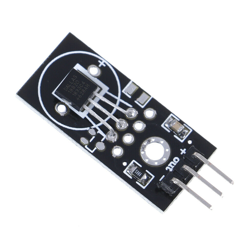 DS18B20 3 pins wire digital thermometer temperature IC sensor module ...