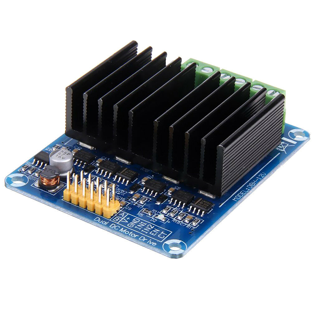 Hot DC 30A 12V Double DC Motor Driver H-Bridge Reversible for Smart Ca ...