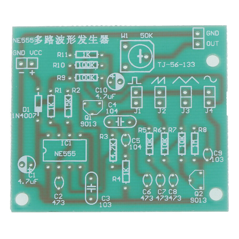 Sine Triangle Square Wave Ne555 Multi-Channel Waveform Generator Modul ...