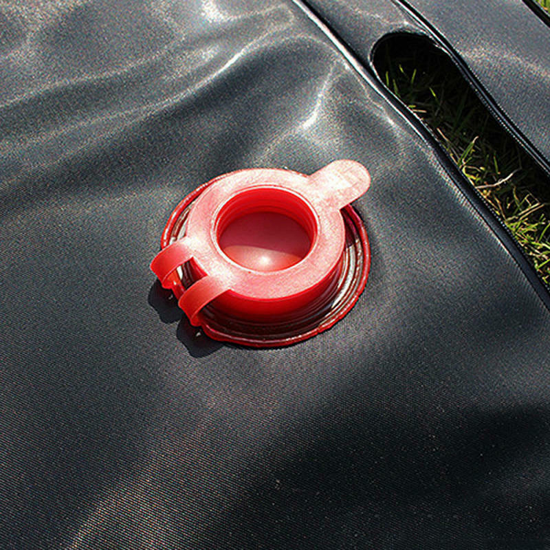 20L Solar Power Shower Camping Water Portable Sun Compact Heated Outdo ...