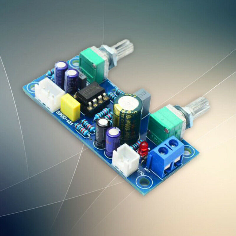 Single-Current Low Pass Filter Preamplifier Single Power Amplifier DIY ...