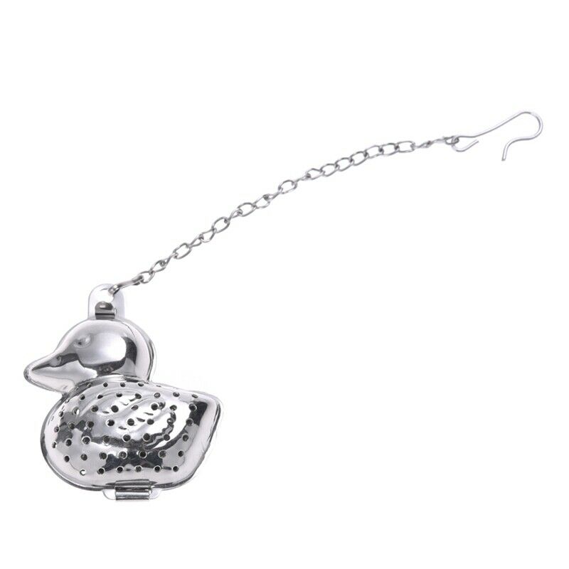 Duck Shape Stainless Steel Infuser Filter Strainer Tea Ball Spoon ...