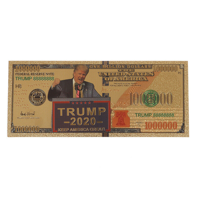 2020 Donald Trump Re-Election President Dollar Bill Banknote Keep Amer ...