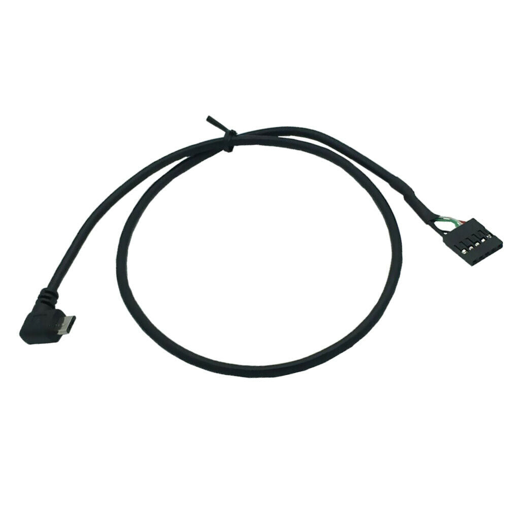 Micro-USB to 5 Pin Header Connector Motherboard Dupont Cable Cord Male ...